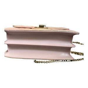 vegan | Bags | Nwt Pink Metallic Tone Diamond Pattern Silicone Purse ...